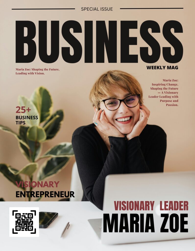Maria Zoe: A Visionary Leader Empowering Change Through Purpose and ...